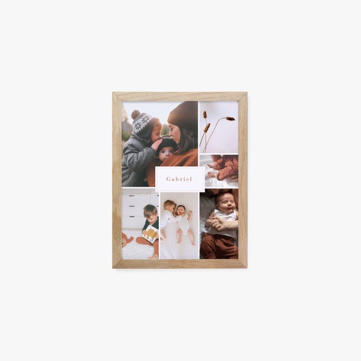 Póster con foto Momentos | Cottonbird